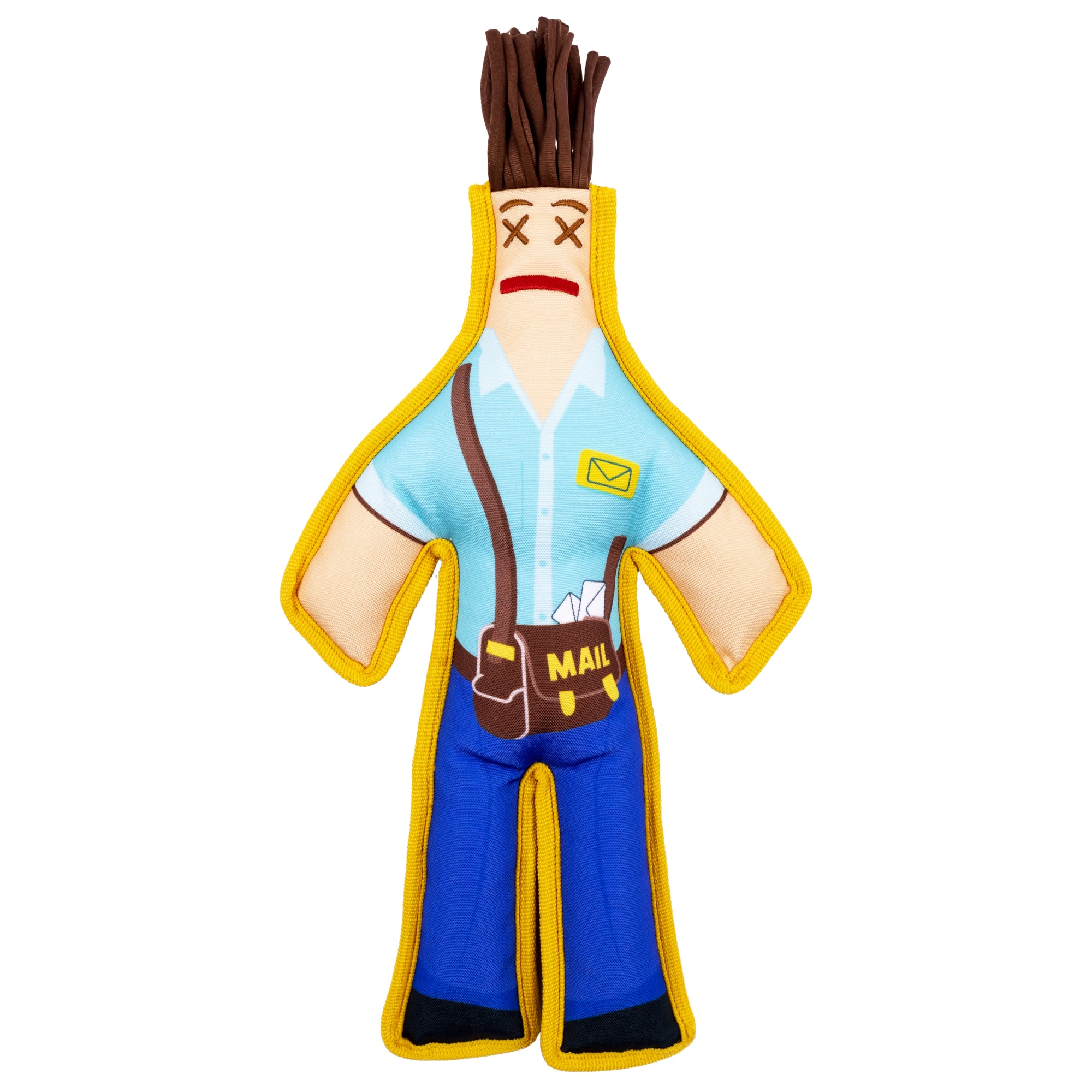 Mailman Squeaky Chew Toy – Dammit Dolls