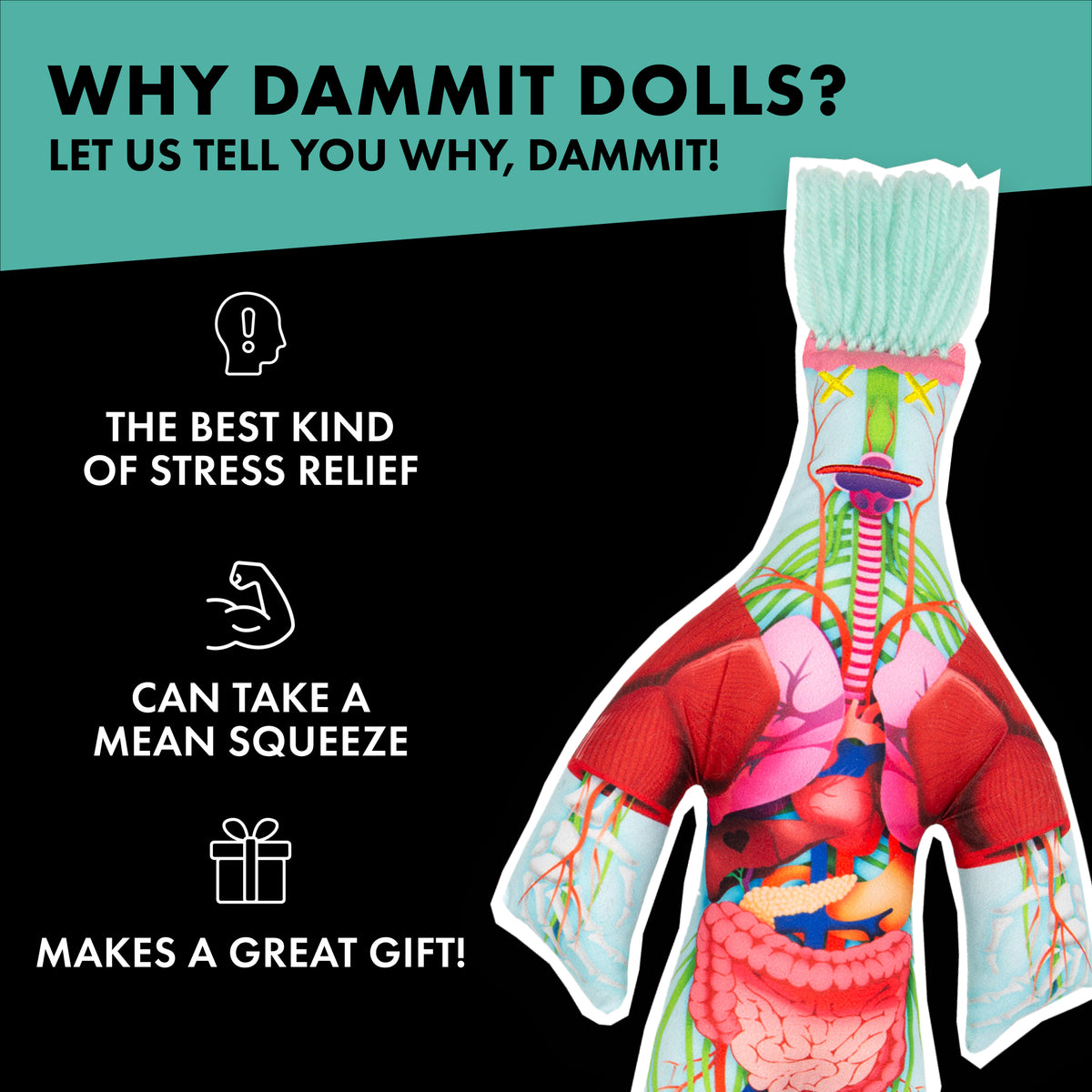 Dammit Anatomy – Dammit Dolls